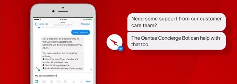 Qantas Airlines Launches Chat Bot Concierge - contact-centres.com