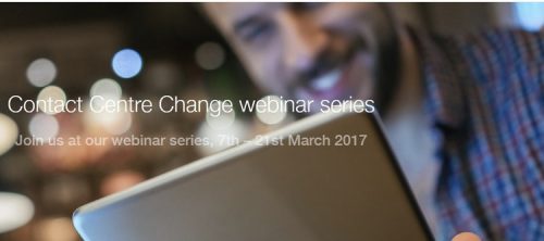 Netcall Announce Contact Centre Change Webinar Series
